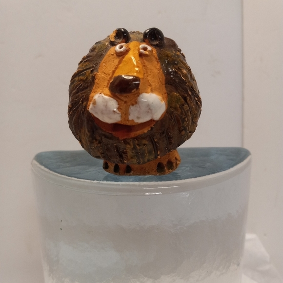 Enesco | Accents | Vintage Enesco Pottery Lion Exotic Figurine Safari ...